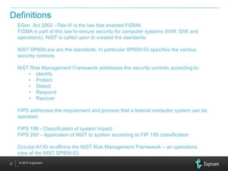 SIEM in NIST Cyber Security Framework | PPTX
