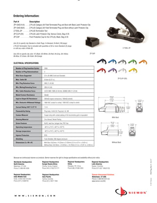 Siemon z-plug-field-terminated-plug spec-sheet | PDF | Internet of ...