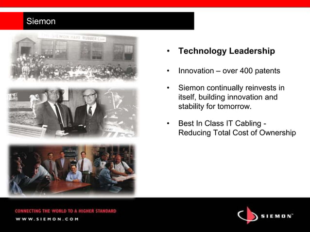 Siemon cabling products | PPT