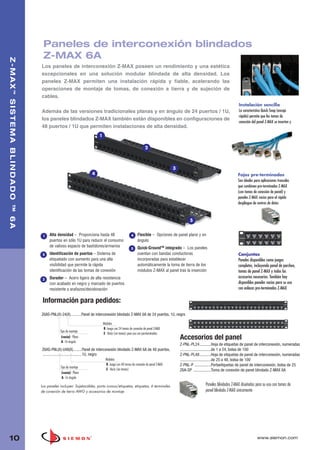 Siemon categoria 6a | PDF