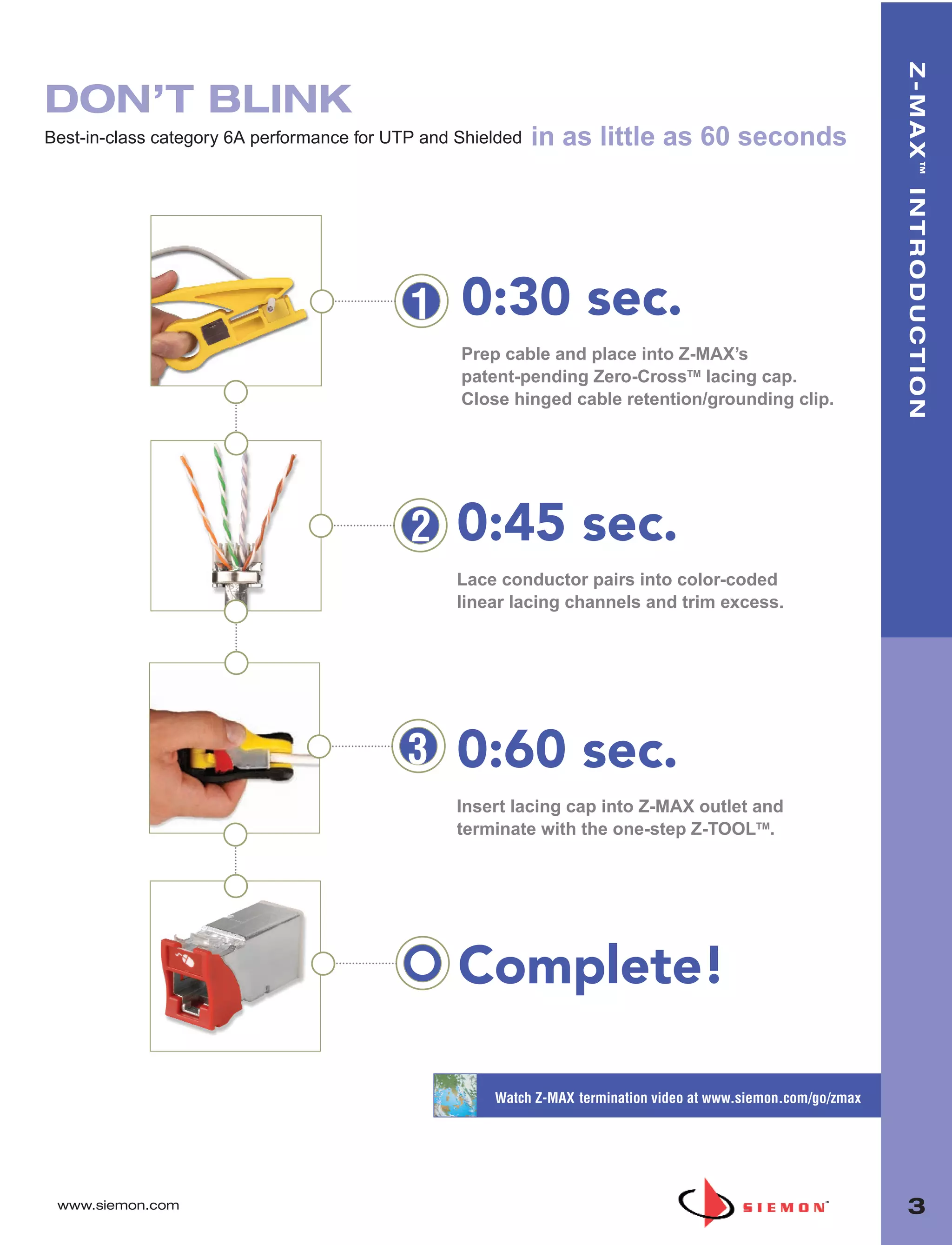 Siemon Z Max Catalog | PDF