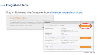 Connecting Your SIEM Tool with Akamai Security Events | PPTX | Cloud Computing | Internet