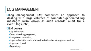 SIEM - Activating Defense through Response by Ankur Vats | PPT