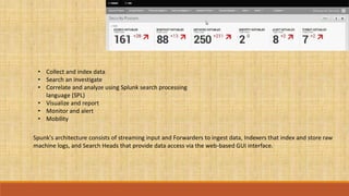 QRadar, ArcSight and Splunk | PPTX