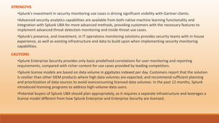 QRadar, ArcSight and Splunk | PPTX