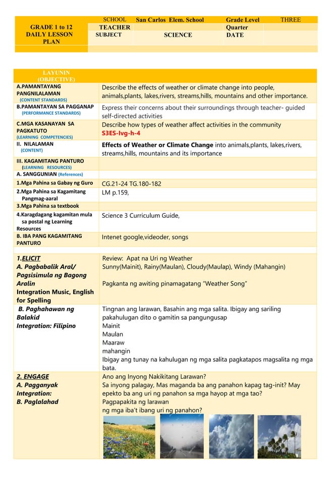 ScIENCE-3-COT-2 demo for school purposes | DOCX