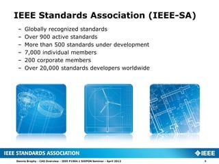 Overview of the IEEE, IEEE-SA & Corporate Programs | PDF