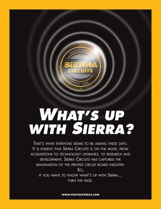 Sierra Circuits PCB Fabrication Capabilities | PDF