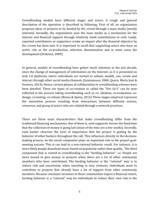 Sierra, D (2015) an understanding approach about crowdfunding | PDF