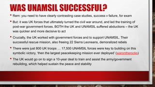 Sierra Leone UN case study | PPTX