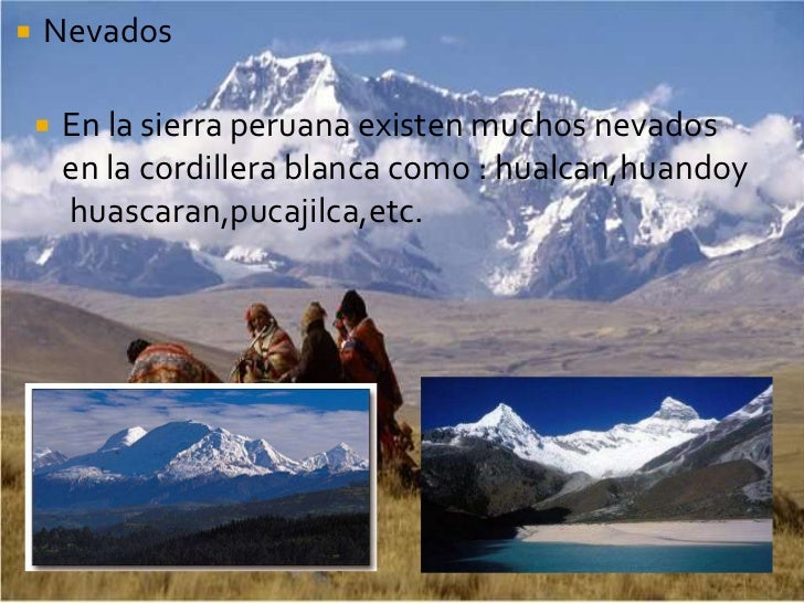 Sierra peruana ........