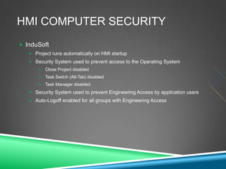 Sierra Access and Door Control with InduSoft | PPT