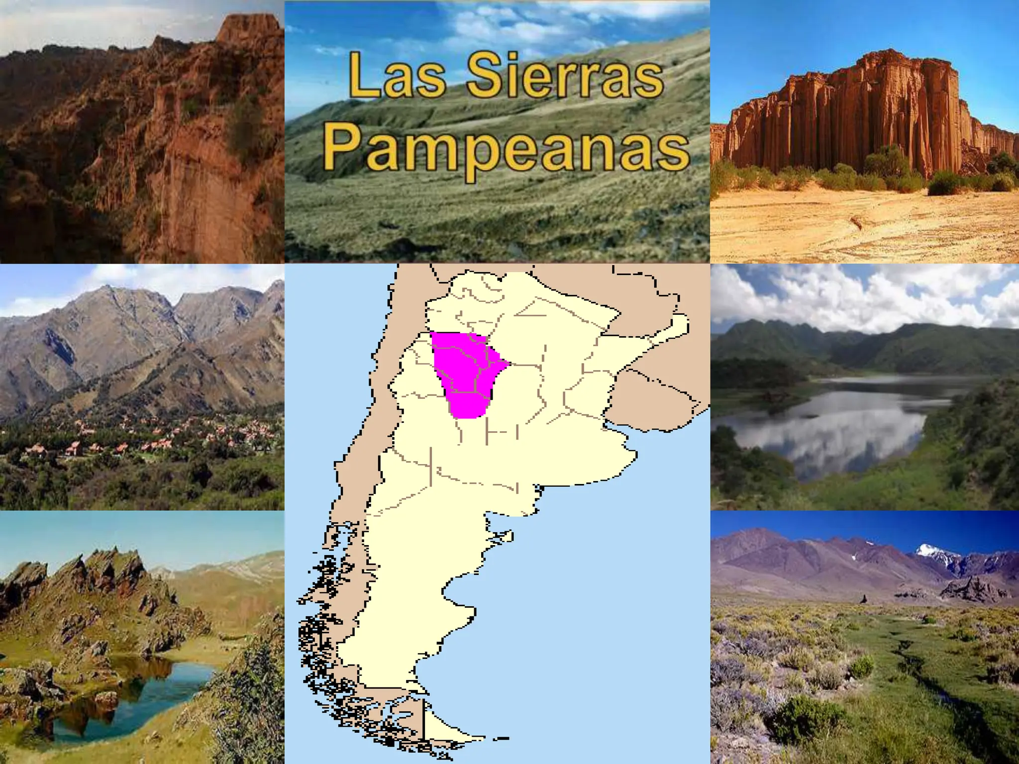 sierras patagonicas power point donde podemos ver las sierras pampeanas ...