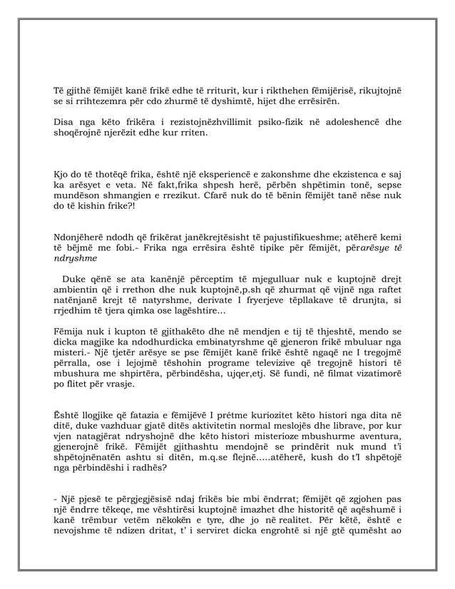 Si e sheh frojdi zhvillimin e femijes… | DOCX