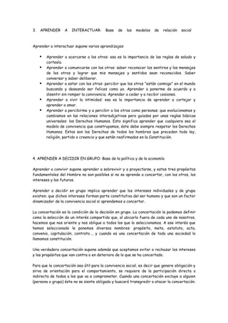 Siete Aprendizajes Basicos | DOC
