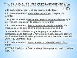 Caracteristicas del Hombre a quien Dios Usa | PPTX