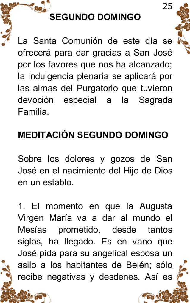 Siete domingos a_san_jos | PDF
