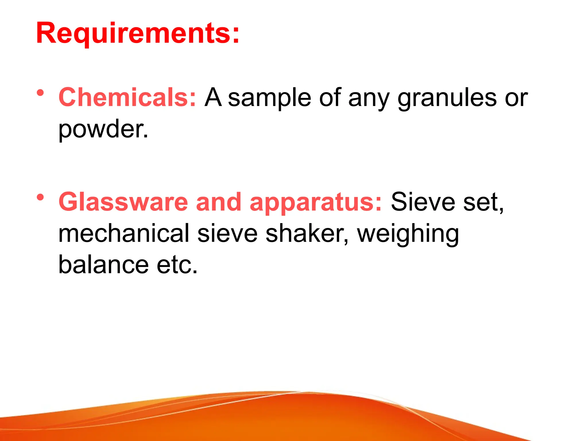 sieving analysis and results interpretation | PDF