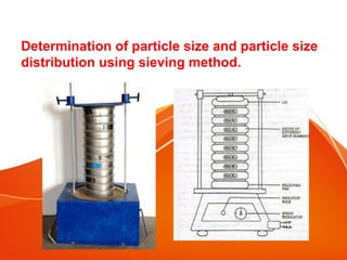 sieving analysis and results interpretation | PDF