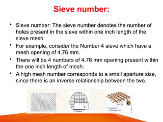 sieving analysis and results interpretation | PDF