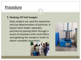 Sieve analysis class task presentation By Engr. Syed Abdullah | PPTX