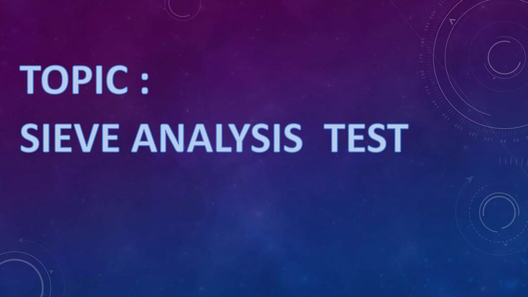 Sieve analysis test report | PPTX
