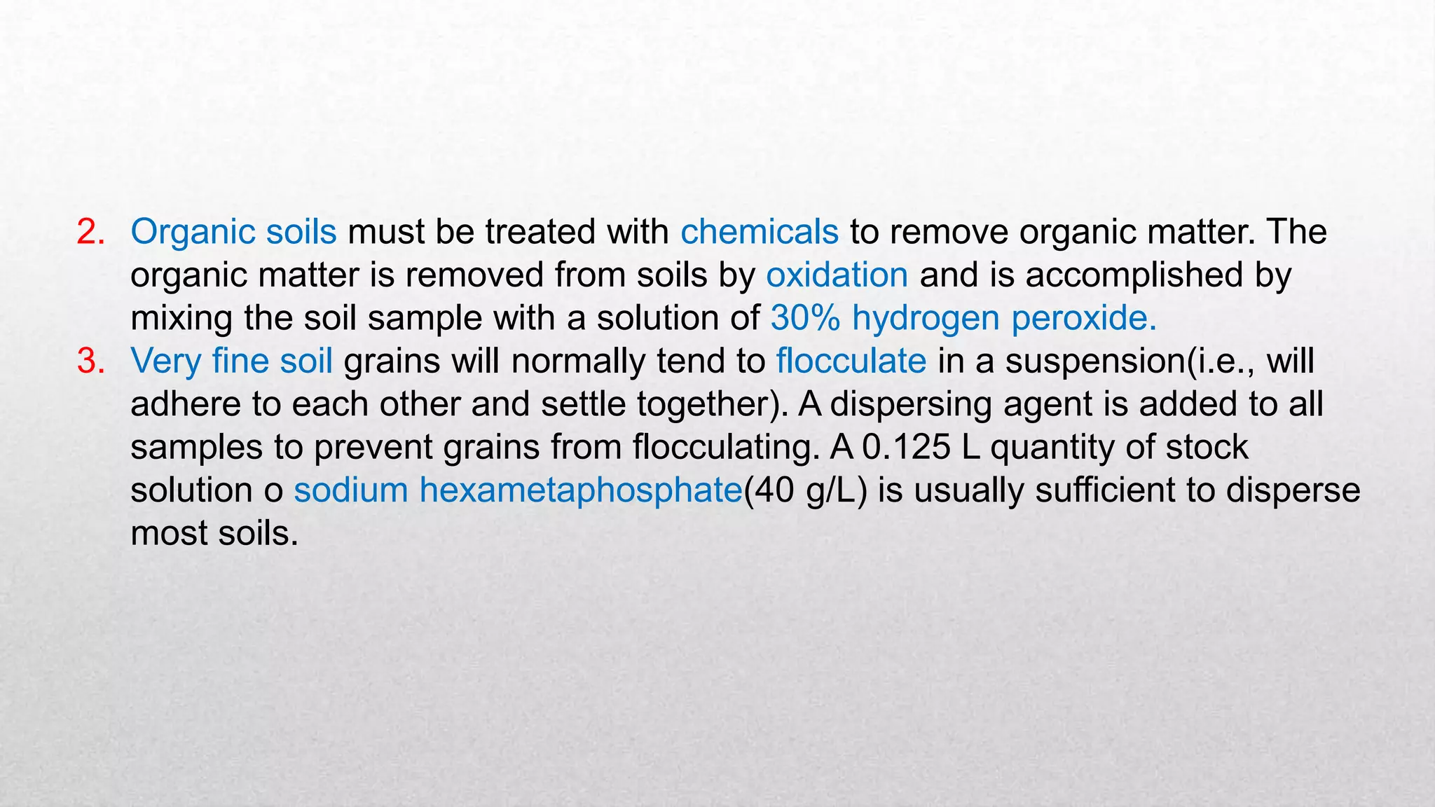 Sieve & Hydrometer Analysis | PPTX