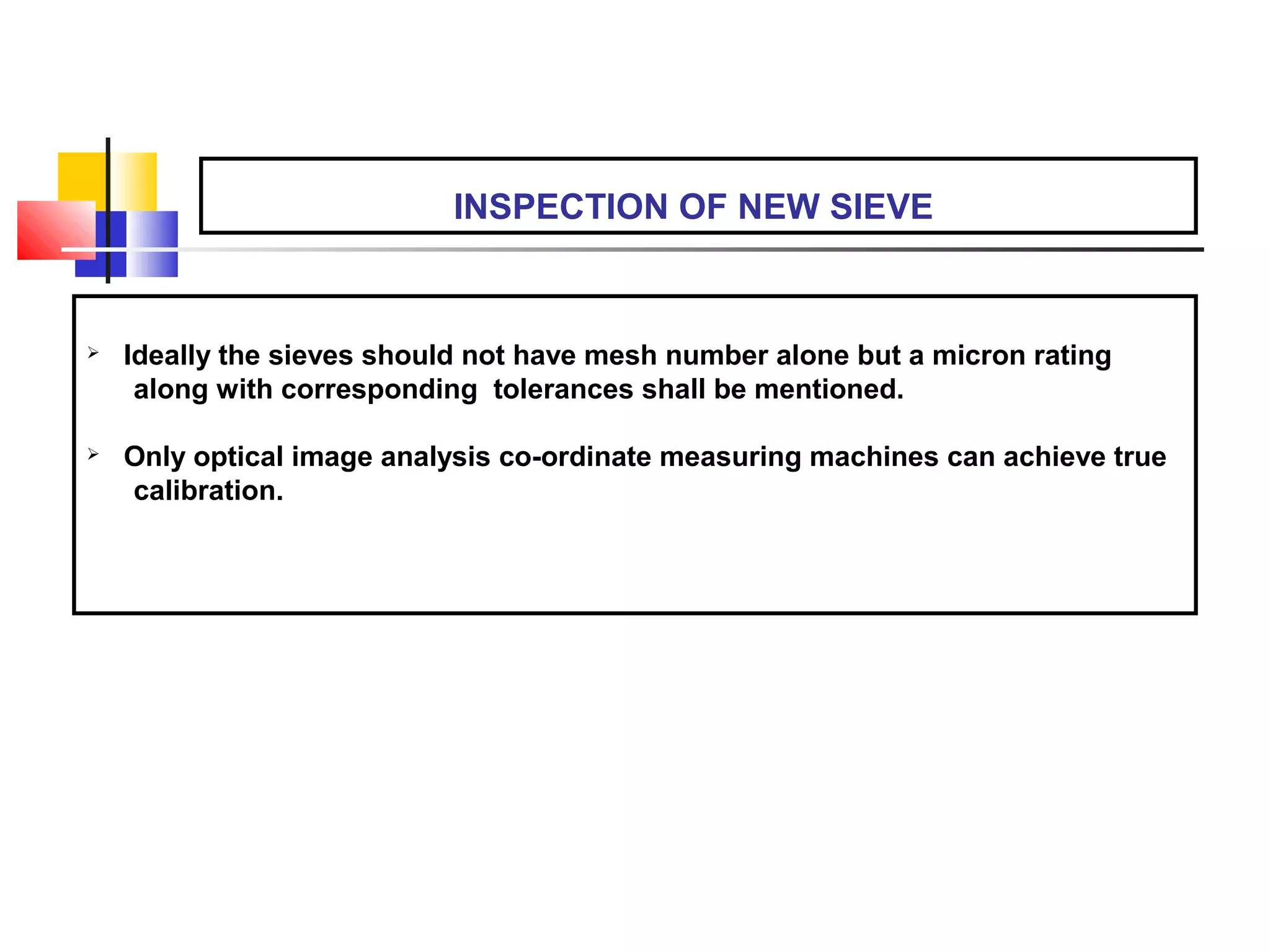 Sieves & Screens used during processing of pharmaceutical products | PPT