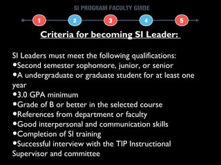 Supplemental Instruction Guide | PPT