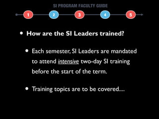 Supplemental Instruction Guide | PPT