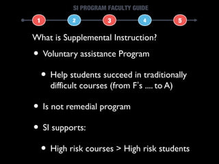 Supplemental Instruction Guide | PPT