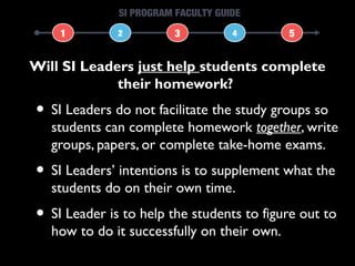Supplemental Instruction Guide | PPT