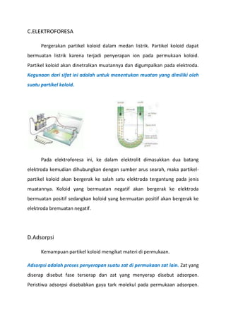 Sifat Koloid | DOCX