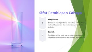 Sifat-Sifat-Cahaya ppt. materi IPA kelas vi sd sekolah dasar | PPTX