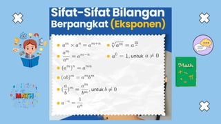 Sifat-sifat Bilangan Berpangkat Kelas IX.pptx