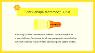 Sifat-sifat Cahaya Prensentasi Kuning Ilustratif.pptx