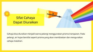 Sifat-sifat Cahaya Prensentasi Kuning Ilustratif.pptx
