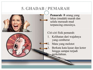 Sifat sifat tercela (akhlakul madzmumah) | PPTX