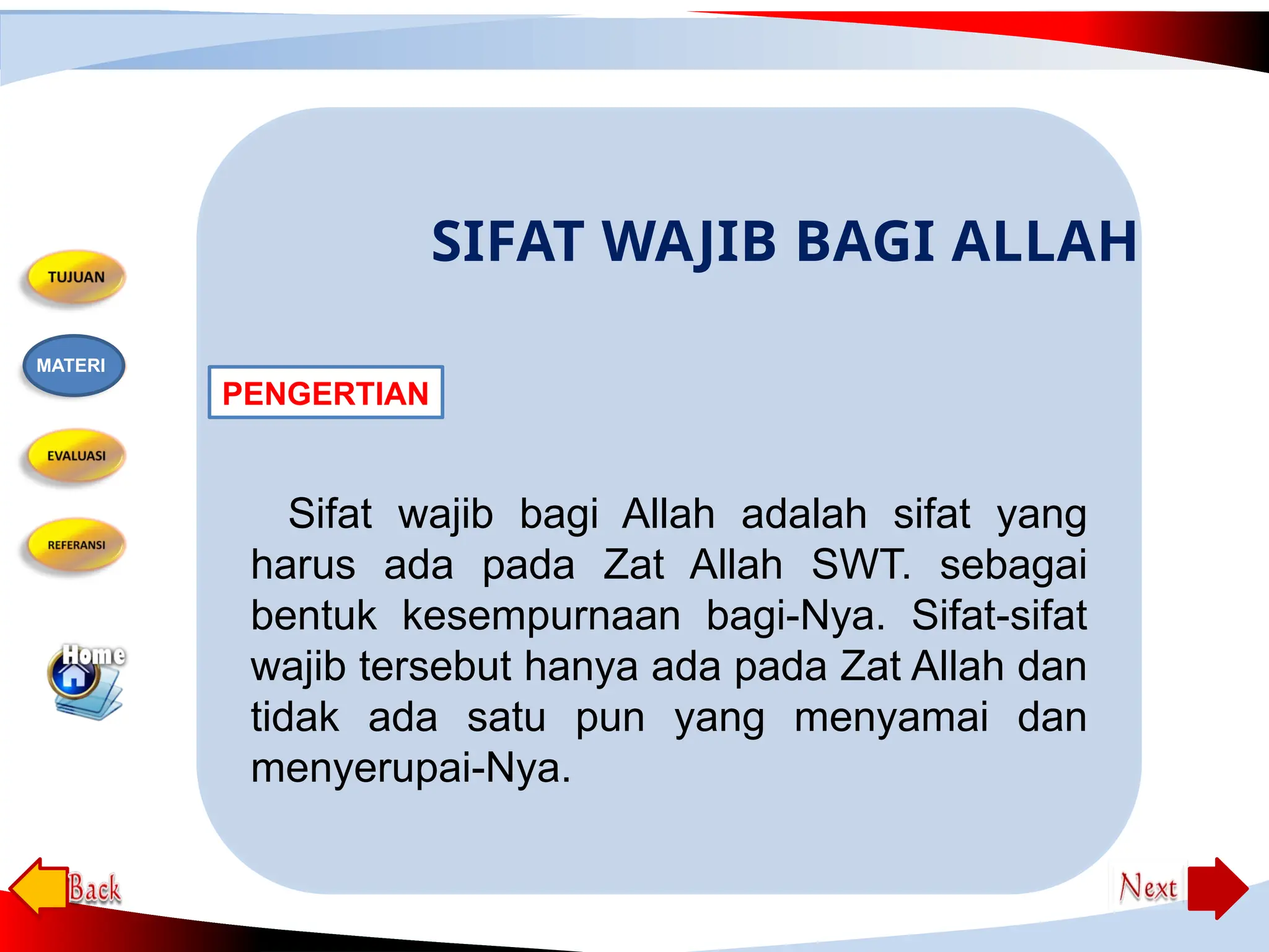 sifat-wajib-allah.ppsx ppakwkamkndsjajnajnak | PPSX
