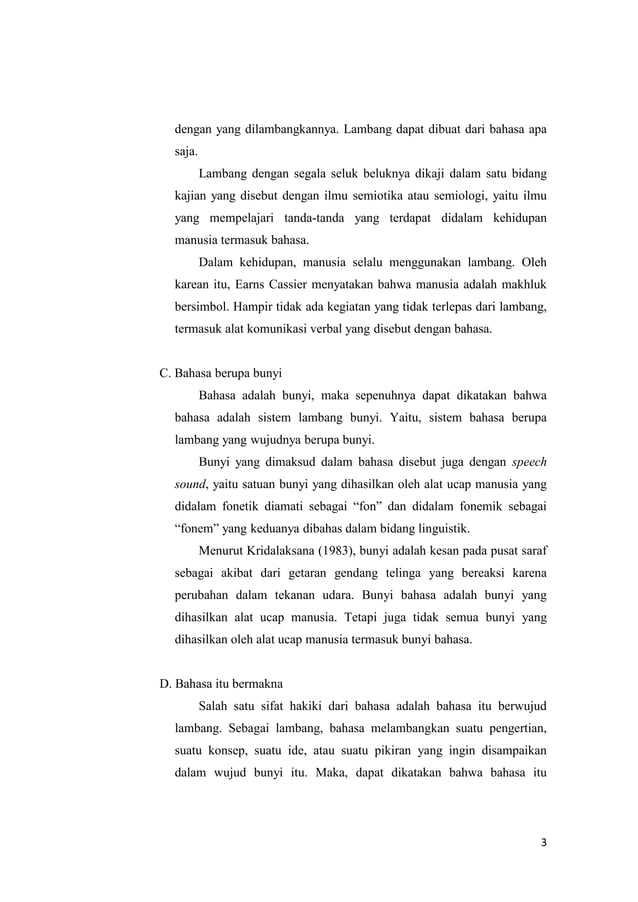 Sifat bahasa | PDF
