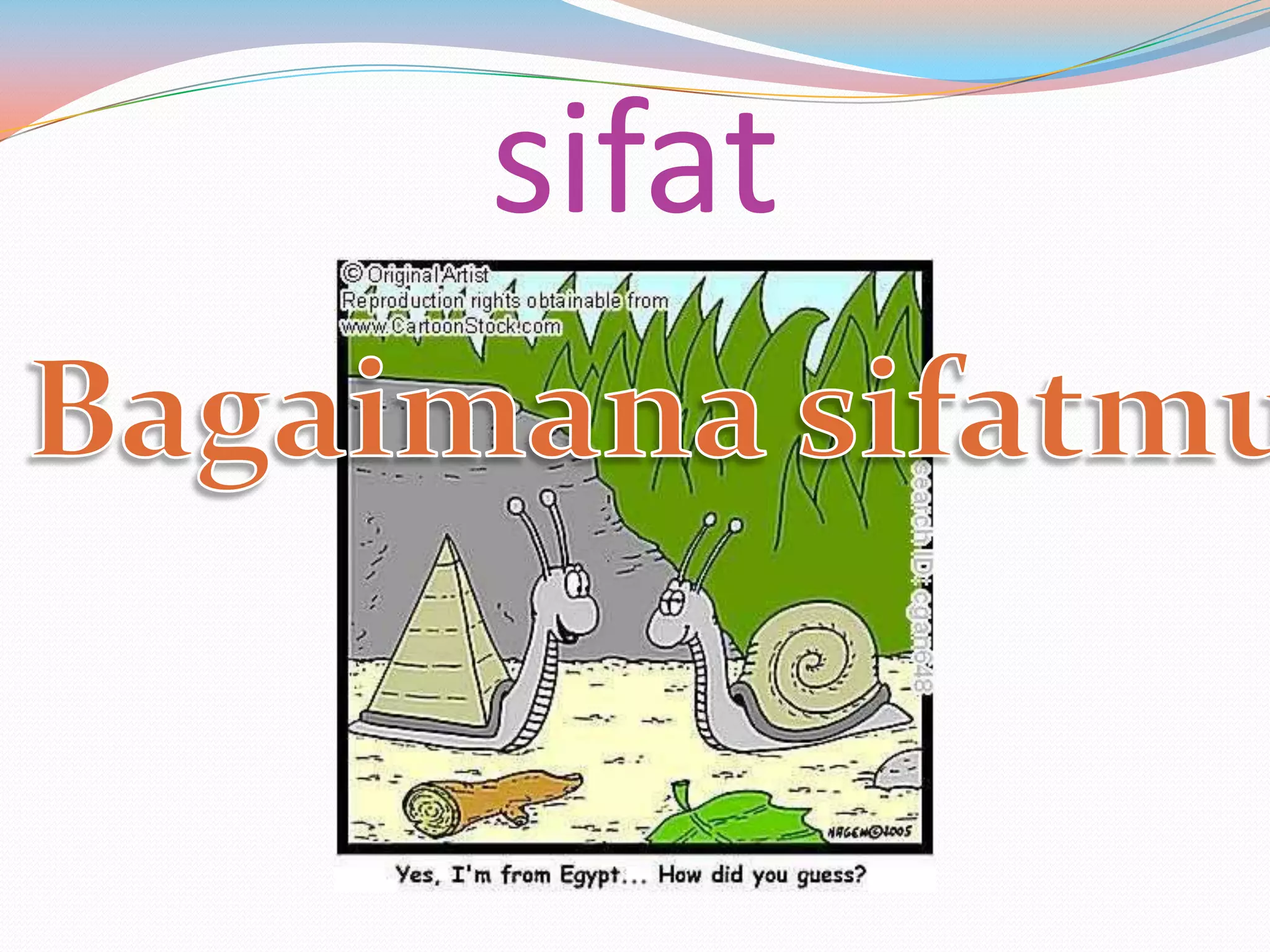 Sifat (characteristics) | PPTX