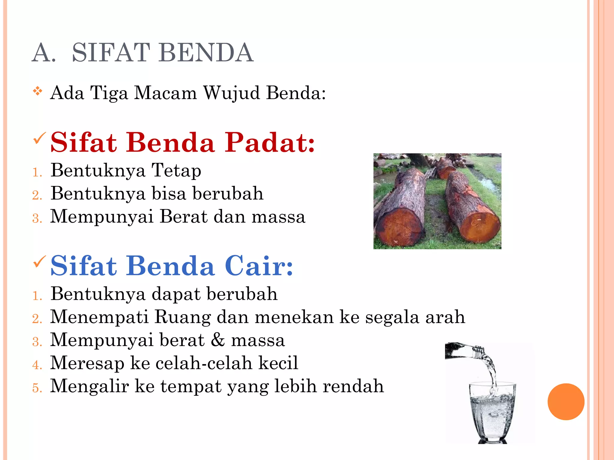 Sifat dan Perubahan Wujud Benda | PPT