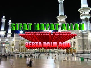 Sifat hayat allah tahun 5 | PPT