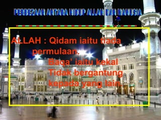 Sifat hayat allah tahun 5 | PPT
