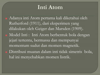 Sifat inti atom by elbi | PPTX