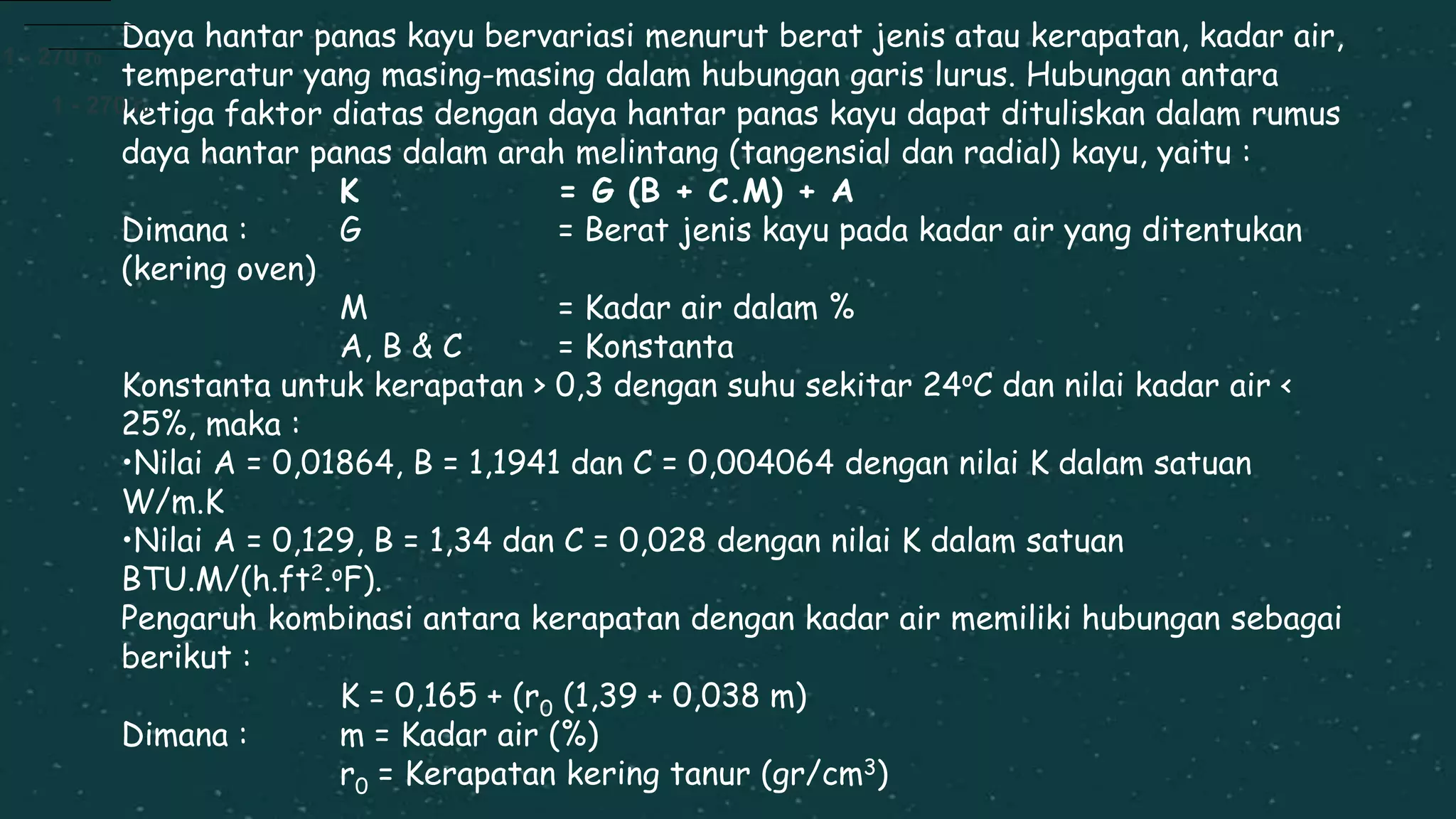 SIFAT KAYU TERHADAP PANAS( RONI) (Universitas Tanjungpura Pontianak).pptx