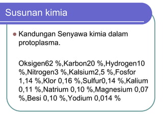 Biochemistry Sifat kimia protoplasma | PDF