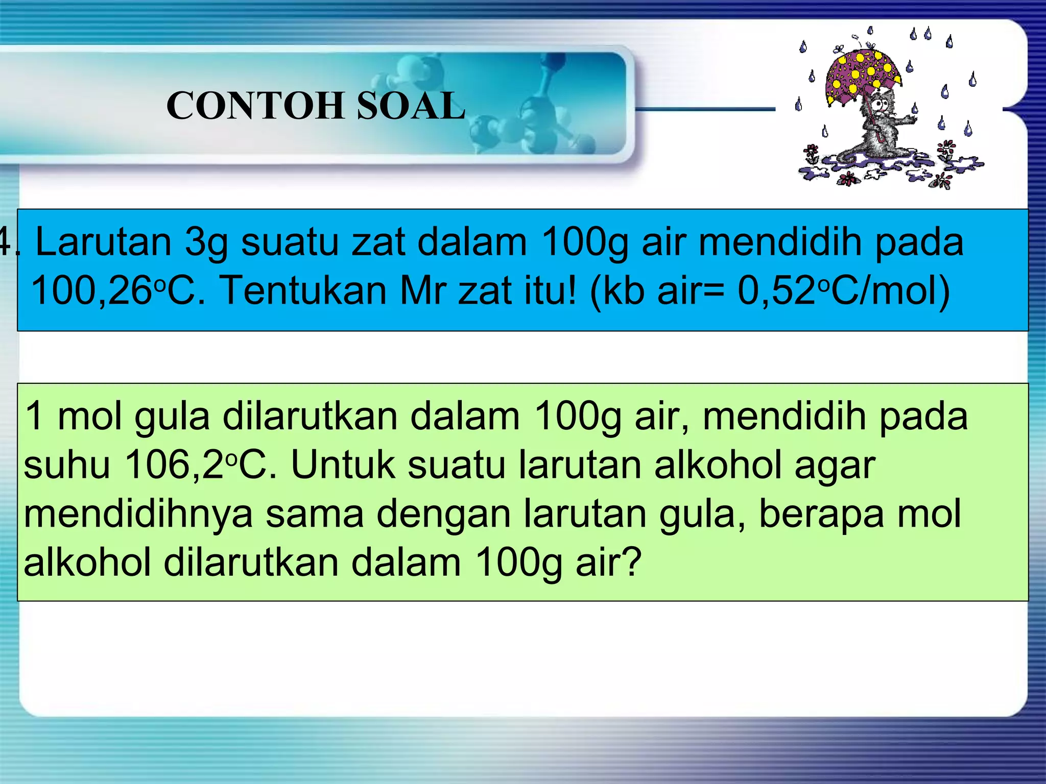 Sifat koligatif larutan | PPT