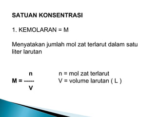 Sifat koligatif larutan | PPT
