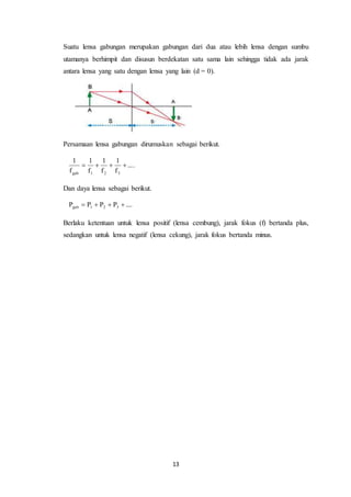 Sifat lensa | DOCX